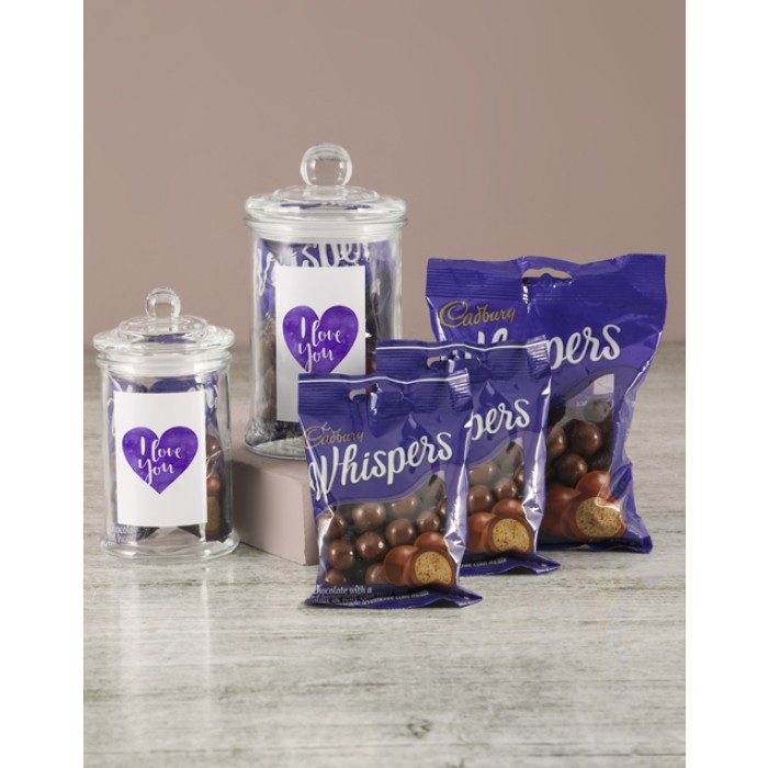 Candy Jars with Sweets, Chocolates, Nougat, Nuts & Dried Fruit ...